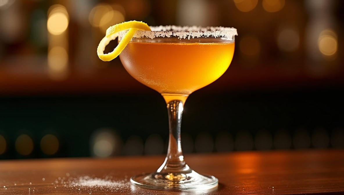 Simple and Bold 5-minute Sidecar Martini - The Martini Guru